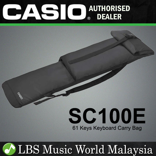 Casio SC100E 61 Keys Keyboard Carry Roll Top Padded Bag Backpack fir CT ...