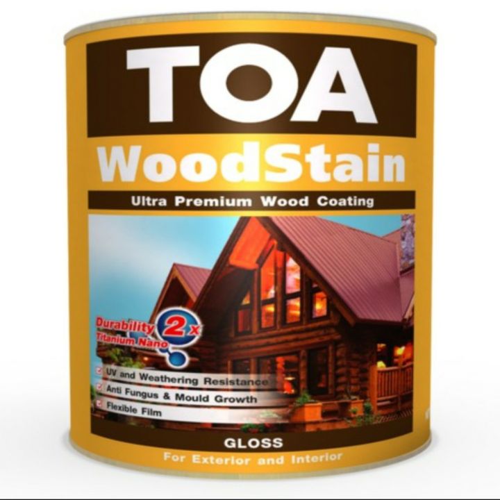 TOA WoodStain 1 liter | Lazada