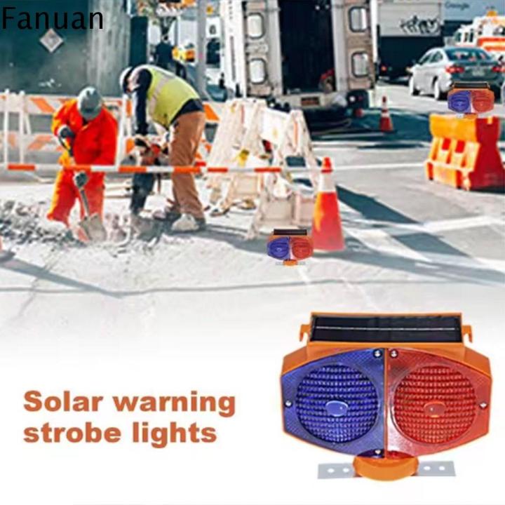 FANUAN Sensitive Flashing Flashing Warning Light Red and Blue Flash ...