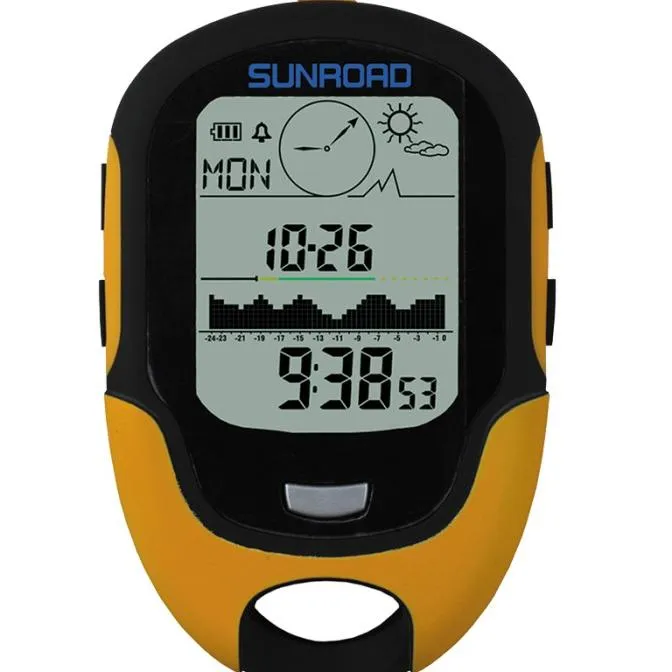 Sunroad 700-9000M Led Digital Altimeter Barometer Compass | Lazada ...