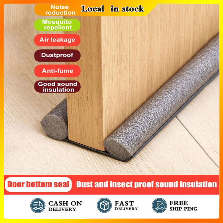 Door Bottom Sealing Strip, Door Draft Stopper for Door Sound Noise ...