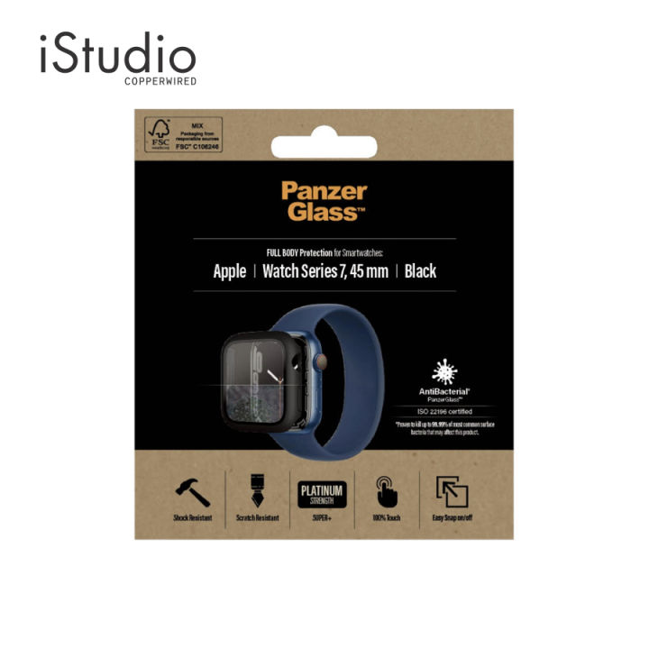 PANZERGLASS Full Body Apple Watch 8/7 [45 mm] | iStudio by copperwired ...