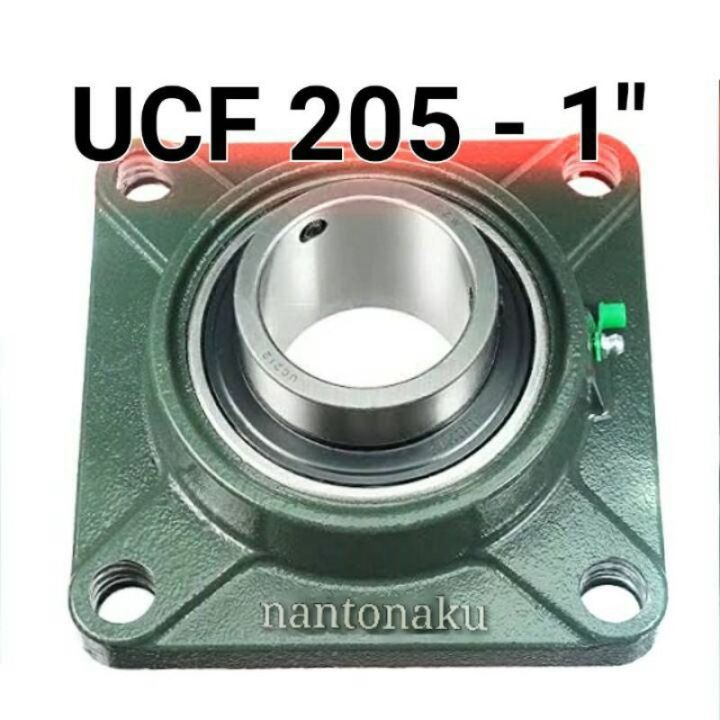 UCF 205 - (1" inch Inside Diameter) Square Flange Bearing Unit | Lazada PH