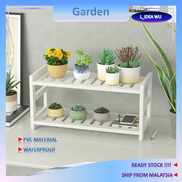 Plant Succulent Flower Pot Table Rack Bunga Rak Bunga Bertingkat Flower ...