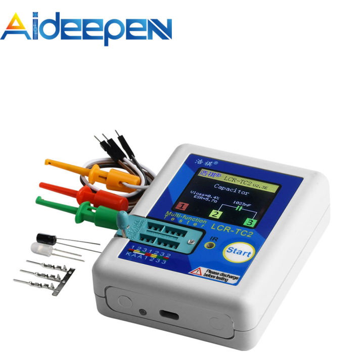 Aideepen LCR-TC2 Upgraded Version High Precision Transistor Tester V2 ...