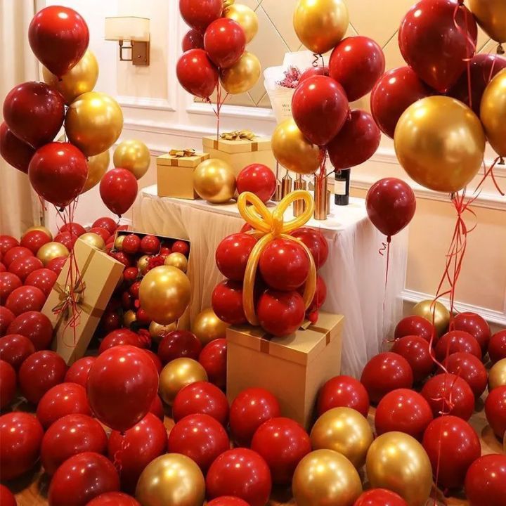 Party Balloons And Decorations Set Debut Chrome Metallic Balloon ...