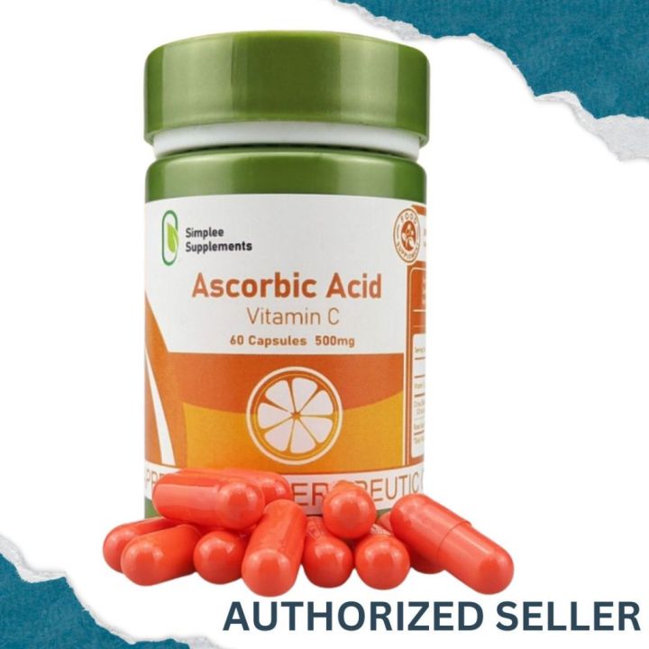 Simplee Ascorbic Acid/Vitamin C Capsule Supplement | Lazada PH