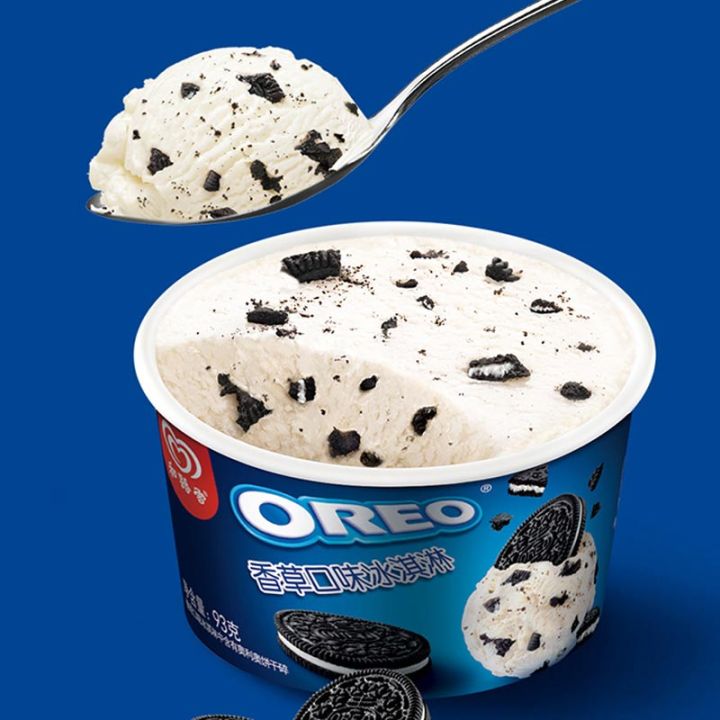 Heluxie OREO Oreo Cup vanilla/chocolate ice cream ice cream cup ice ...