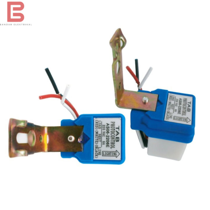 Photocell 6A AS-2206 Kotak TAB Fotosel Sensor cahaya Murah | Lazada ...