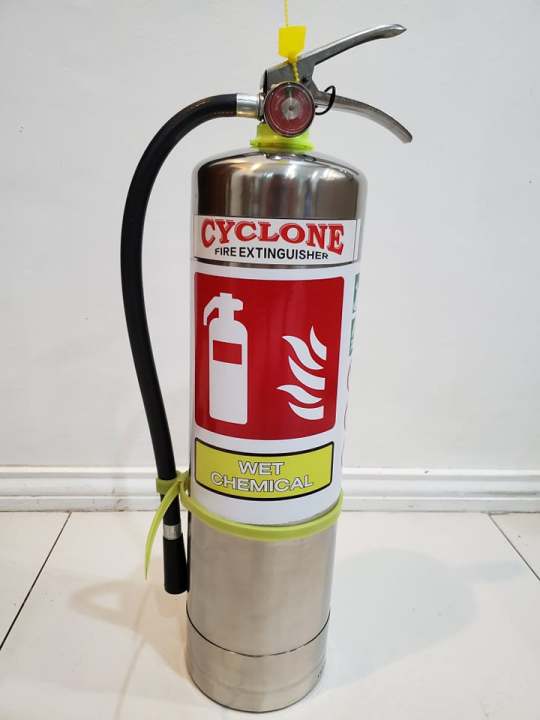 CLASS K wet chemical 10lbs Fire Extinguisher for RESTAURANT or KITCHEN ...