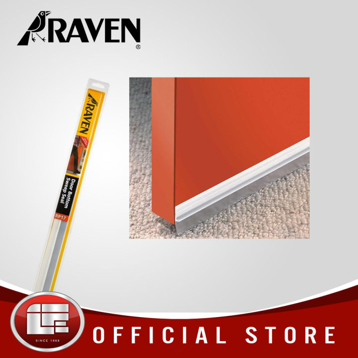 RAVEN RP17WS WHITE DOOR BOTTOM SEAL W/ ADHESIVE 915MM | Lazada PH