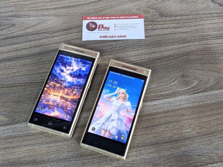 Điện thoại Samsung W2018 (6GB/64GB) Chip Snapdragon 835, màn hình 4.2" Super AMOLED FullHD cùng ...