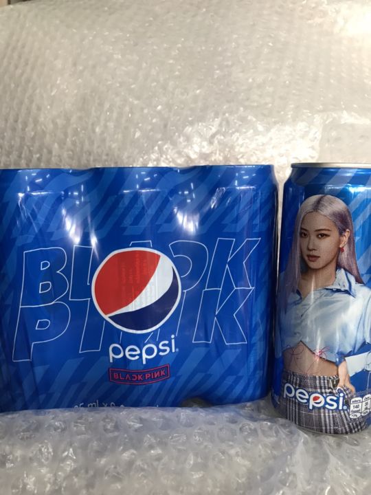 PEPSI ORIGINAL BLACKPINK ROSE 325ML. เป๊ปซี่ โรเซ่ แบล็คพิงค์ กระป๋อง ...