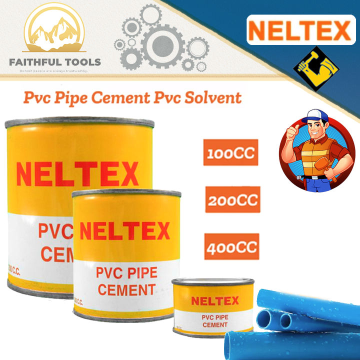 Solvent Cement / PVC Pipe Cement 100cc 200cc 400cc (per can) | Lazada PH