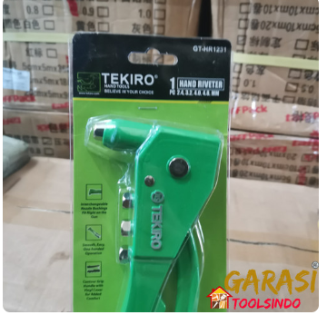TEKIRO HIJAU TANG RIVET 2.4 - 4.8 HAND RIVETER TEKIRO RIPET TANG PAKU ...