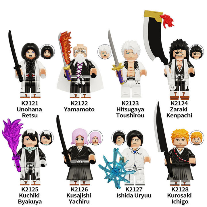Anime Block Figure BLEACH Ichigo New Sword KDL816 Building Blocks ...