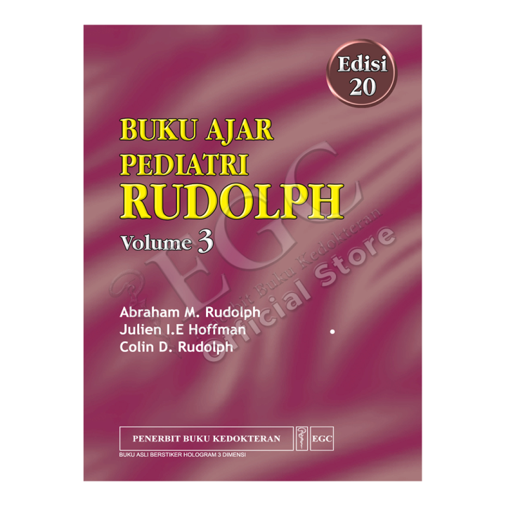 EGC Buku Ajar Pediatri Rudolph, Edisi 20, Vol. 3 | Lazada Indonesia
