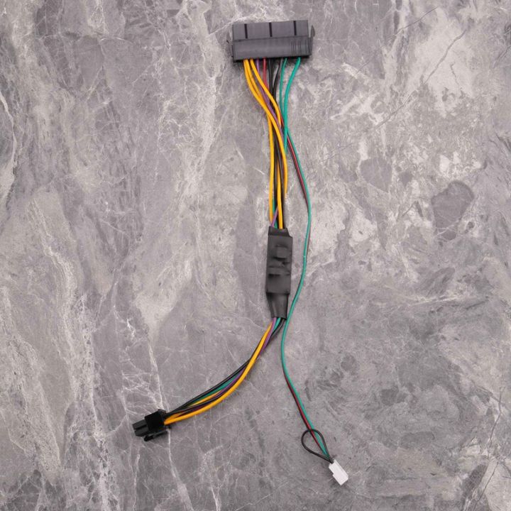ATX PSU Power Supply Cable PCIe 6 Pin to ATX 24 Pin Power Supply Cable ...