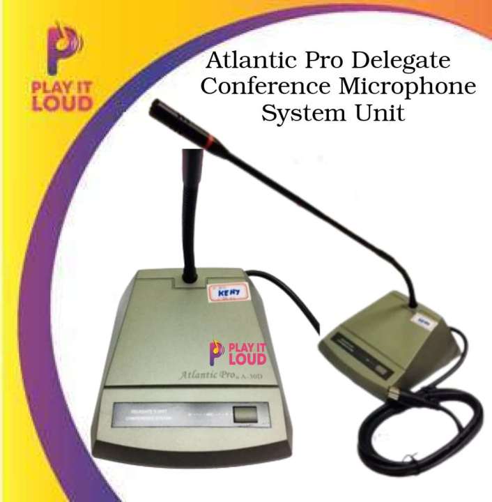 Atlantic Pro A-30D Delegate Conference Microphone System Unit | Lazada PH