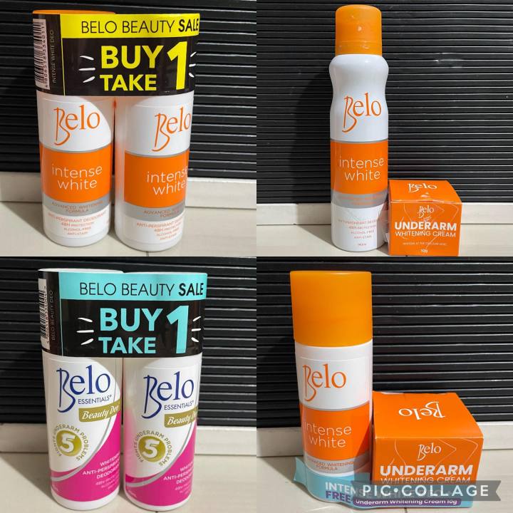 B1T1 Belo Roll On Deodorant 2 variants Intense White / Beauty Deo 40ml ...