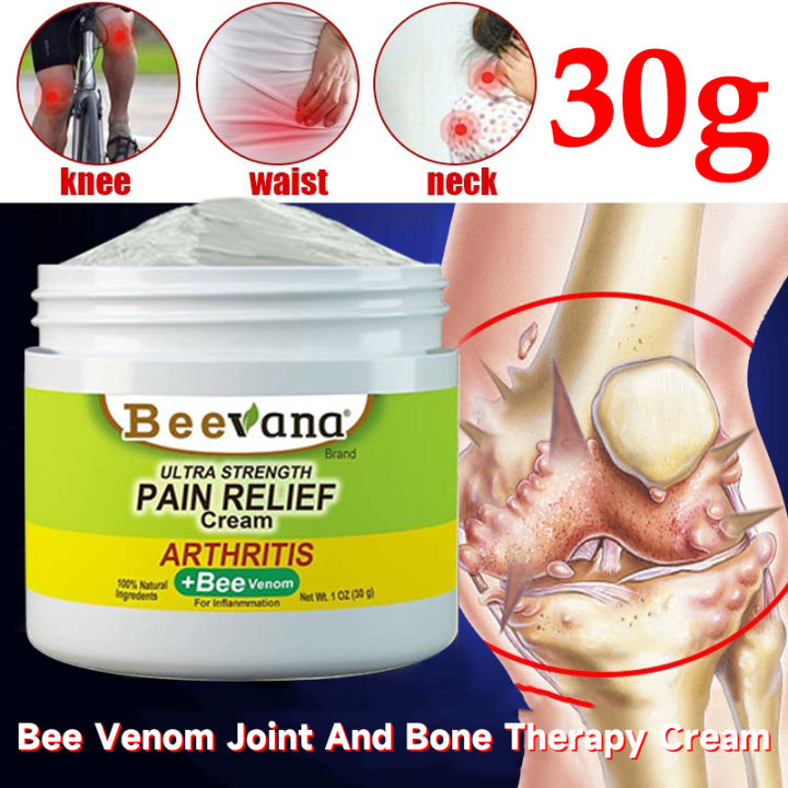 Bee Venom Joint And Bone Therapy Cream Effective Joint Knee Pain Toe ...