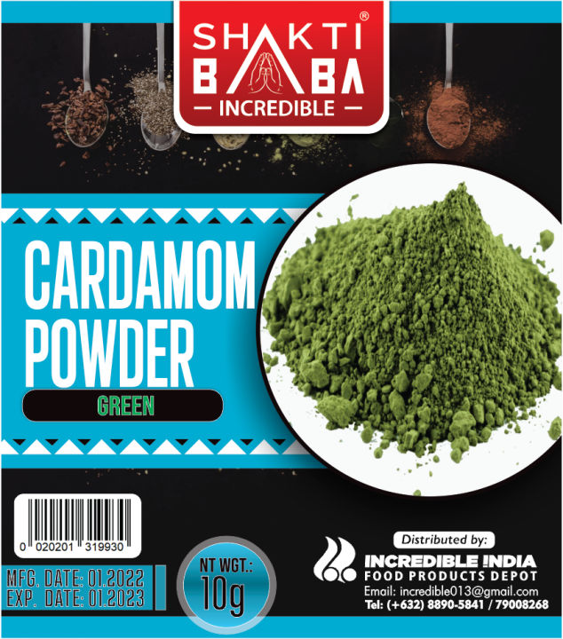 Shakti Baba Cardamom Powder (Green) 10g | Lazada PH