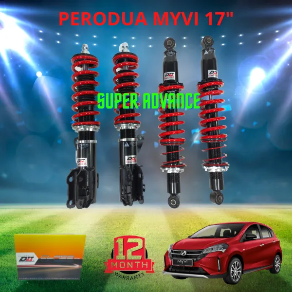 Perodua Myvi Dvvti 17" (BOLEH SERVICE ) DII Adjustable Absorber hi low ...