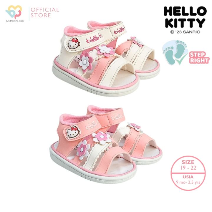 Balmoral Kids Sepatu Sandal Anak Cicit Girls Hello Kitty 20 - 23 KT ...