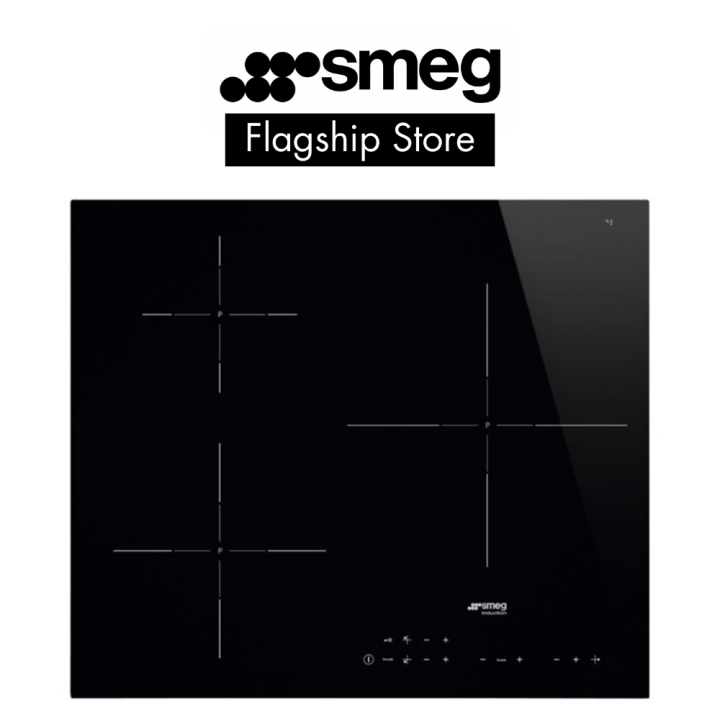 SMEG SI5632D 60cm Induction Hob, 3 Cook Zones, Classic Aesthetic, Black ...