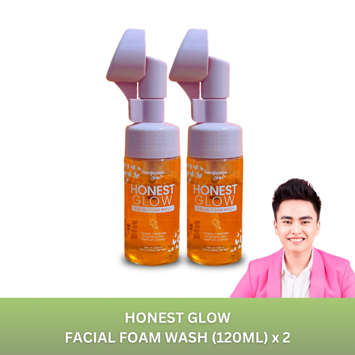 Honest Glow by Transformed Skin Facial Foam Wash 100 ml | Lazada PH