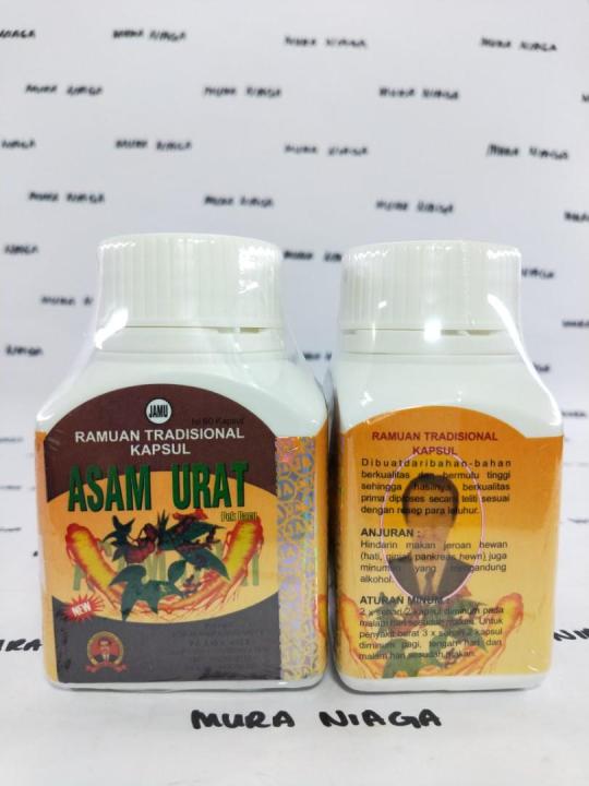 JAMU RAMUAN TRADISIONAL KAPSUL (ASAM URAT ) ISI 60 KAPSUL | Lazada