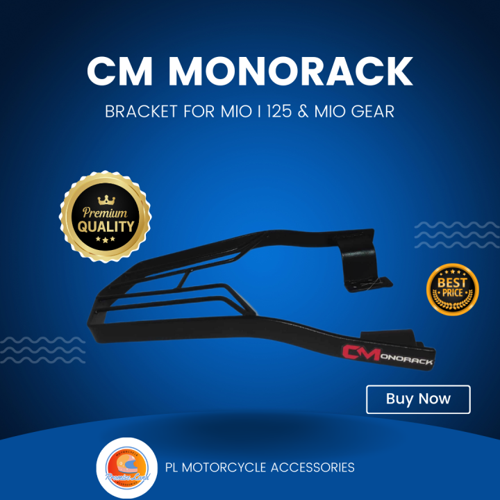 CM MONORACK BRACKET FOR YAMAHA MIO I 125 & MIO GEAR | Lazada PH