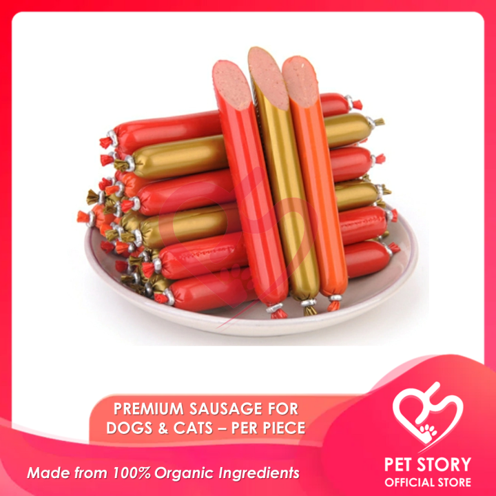 Premium Sausage for Dogs & Cat (per piece) [PET STORY] | Lazada PH