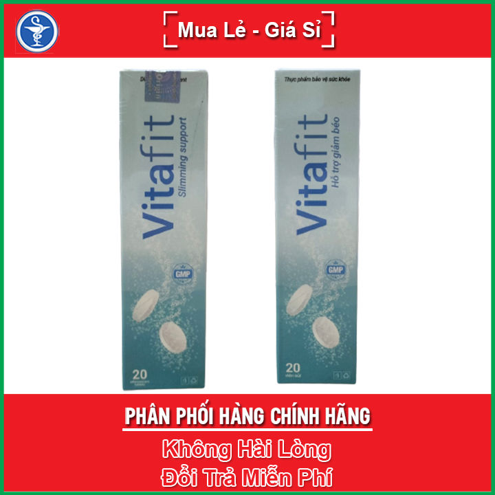 Vitafit – Hỗ Trợ Giảm Béo (Hộp 20 Viên Sủi) Yes Pharmacy | Lazada.vn