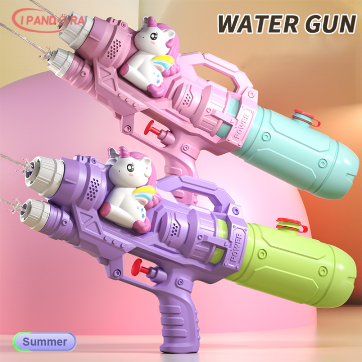 IP Children's water spray toy, double nozzle water spray, pull-out ...