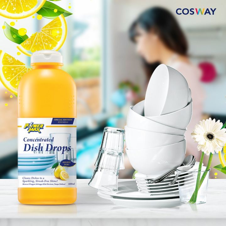 Cosway PowerMax Concentrated Dish Drops (Special Edition) (600ml) | Lazada