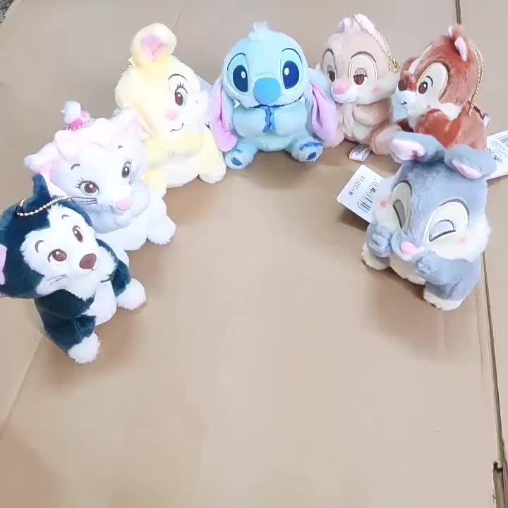Series Plush KeyChain Kawayi Chip Dale Thumper Bunny Rabbit Stitch ...