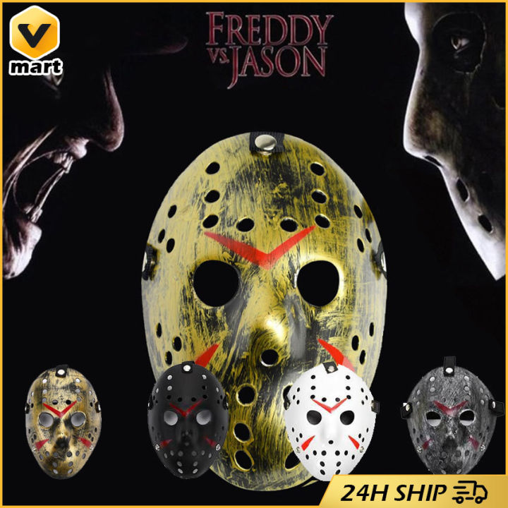 Friday The 13th Halloween Myers Jason VS. Freddy Costume Prop Horror ...