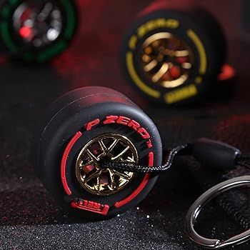 [KEDAI LOKAL] F1 Key Ring Formula 1 Tyre Keyring Motorsport Pzero ...