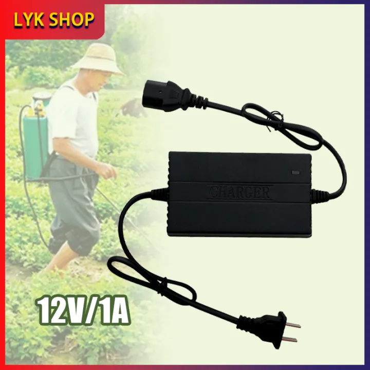 TERMINATOR Knapsack Sprayer Battery Charger 12V 1A Input: AC220V Power ...