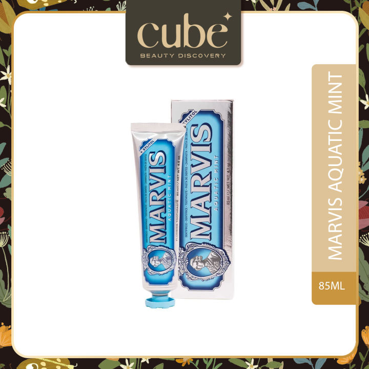 [CUBE BEAUTY] MARVIS TOOTHPASTE AQUATIC /CLASSIC STRONG /GINGER ...