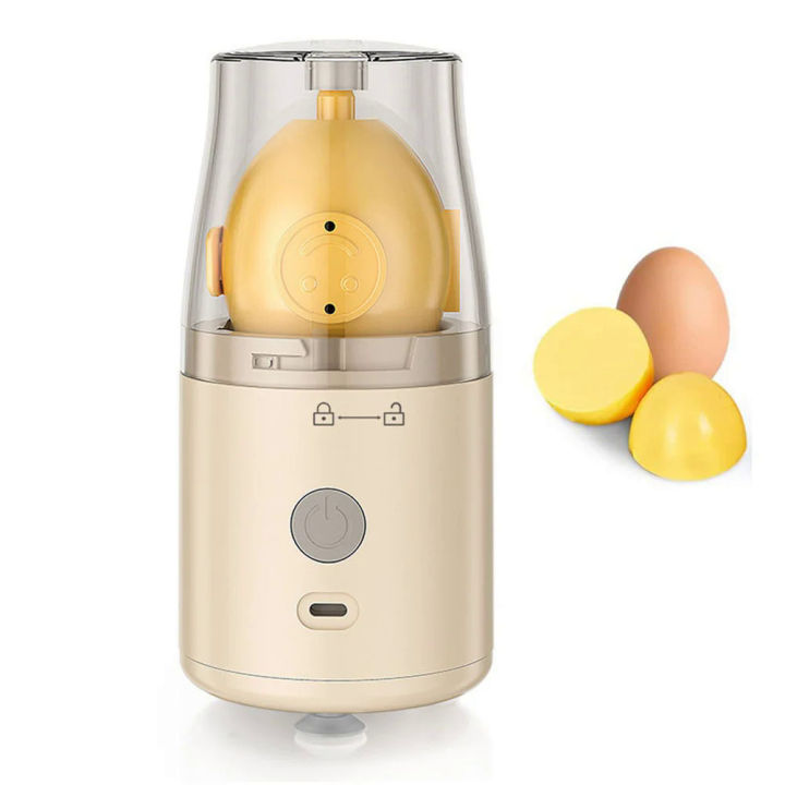 Wireless Electric Egg Yolk Mixer Rechargeable Egg Spinner Scrambler ...