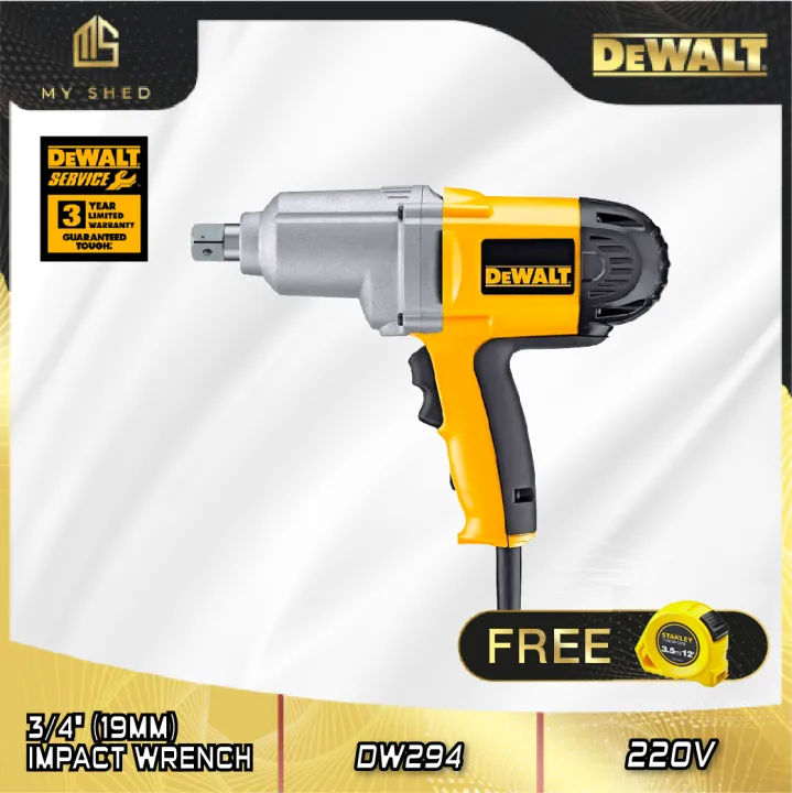 DEWALT DW294-GB 3/4" Impact Wrench 710W | Lazada