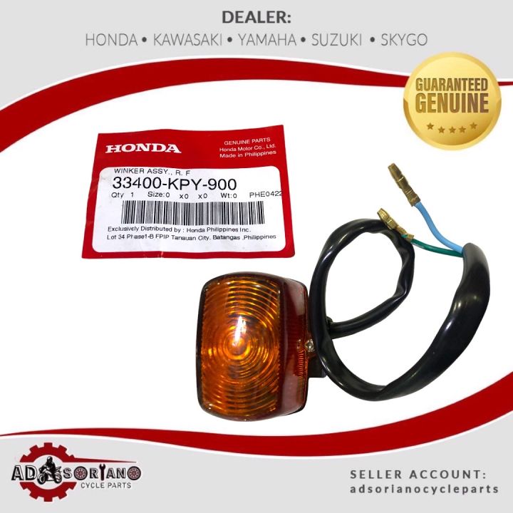 TMX155 FLASHER ASSY FRONT 33400-KPY-900 | Lazada PH