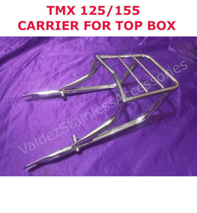 STAINLESS CARRIER FOR TOP BOX, TMX 155 AND TMX 125 ALPHA | Lazada PH