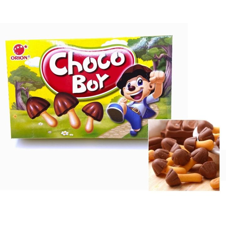 Orion Choco Boy Kinoko Mushroom Biscuits 50g | Lazada PH