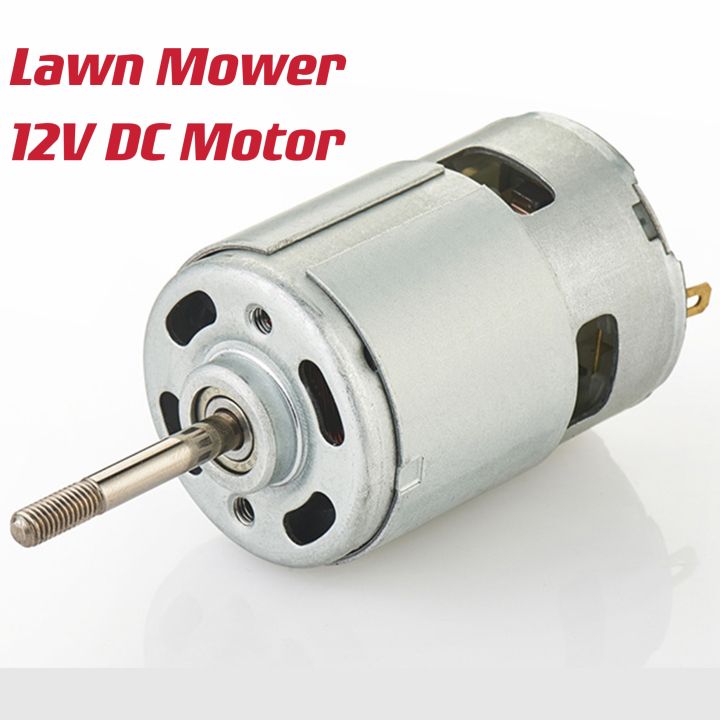 RS755 12V Electric High Speed DC Motor For Lawn Mower Cordless Grass ...