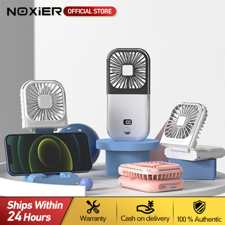 NOXIER Portable Mini Handheld Neck Fan Travel Friendly Mini Fan With ...