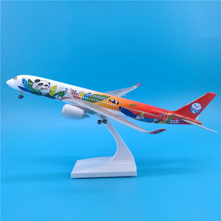 Sichuan Airlines Panda Livery A350 20cm Die-Cast Aircraft Model on ...