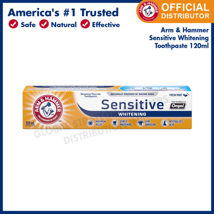 Arm and Hammer Sensitive Orajel Toothpaste 120ml | Lazada PH